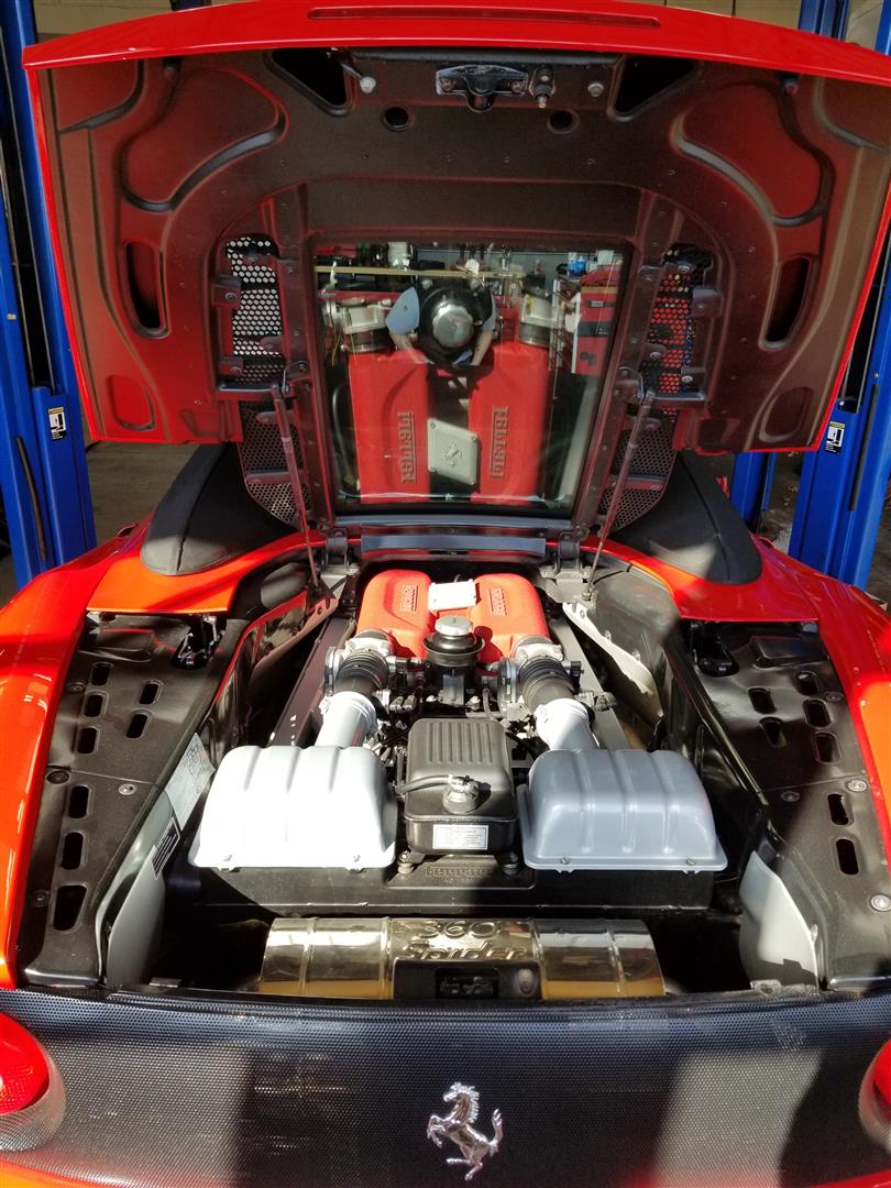 It's a Ferrari kinda day at Elite Auto - Elite Auto Repair